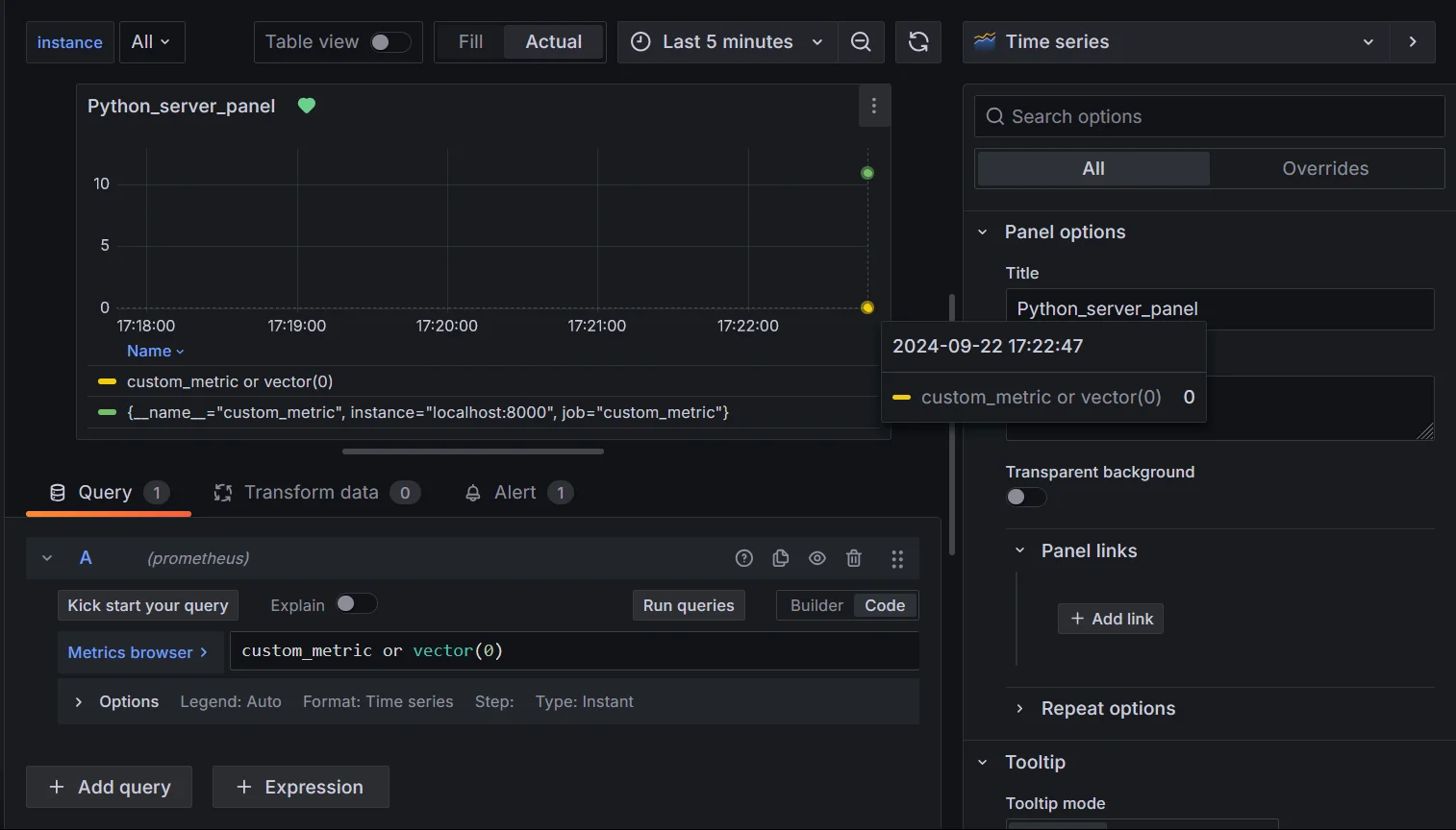 How To Handle Null Values In Prometheus Time Series Data Signoz
